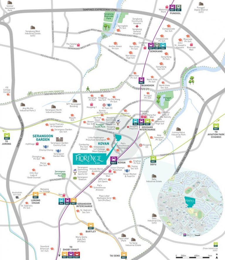 The Florence Residences Singapore - New Launch Condo. D19 Hougang