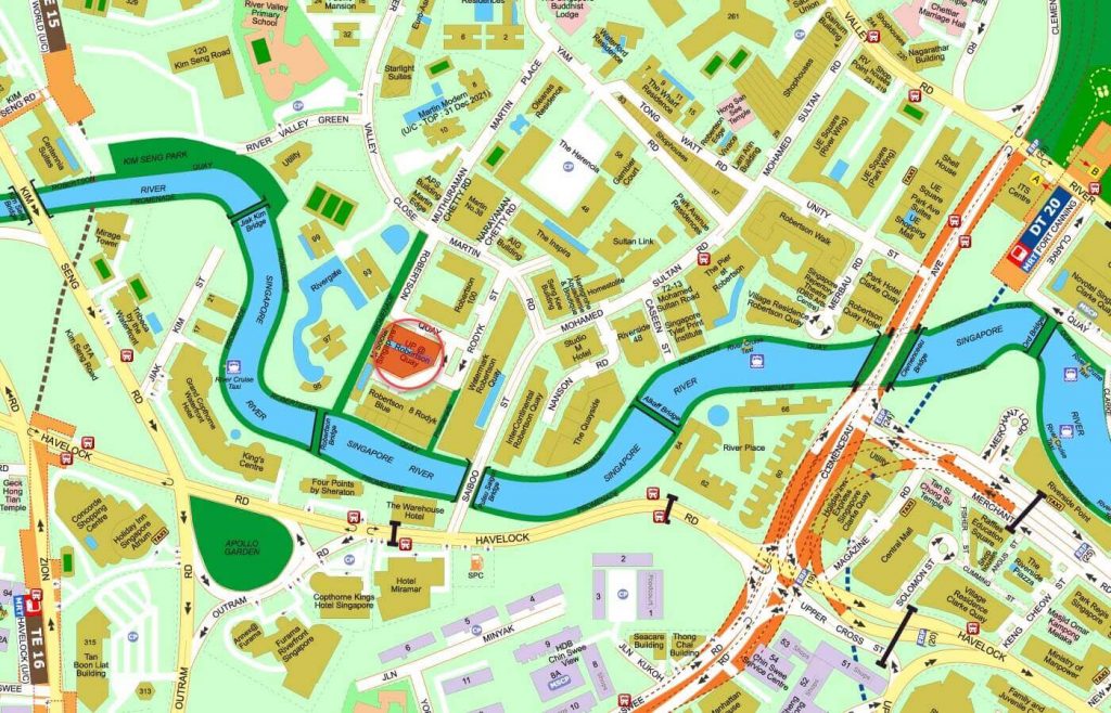 UP @ Robertson Quay Singapore - New Launch Condo. D9 Singapore River