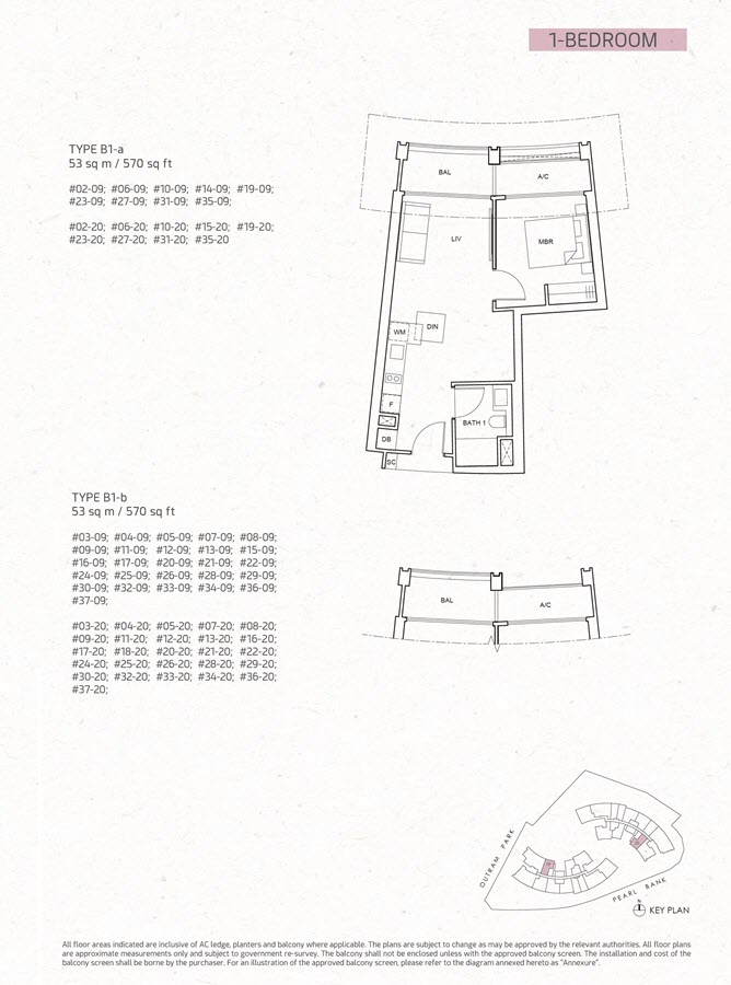 One Pearl Bank Floor Plans Singapore - Excellent Layout & Usable Space