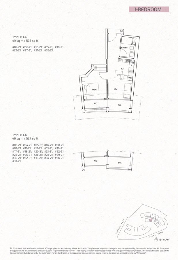 One Pearl Bank Floor Plans Singapore - Excellent Layout & Usable Space