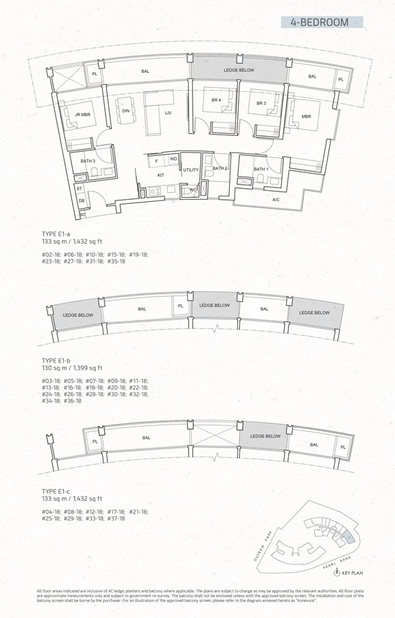 One Pearl Bank Floor Plans Singapore - Excellent Layout & Usable Space