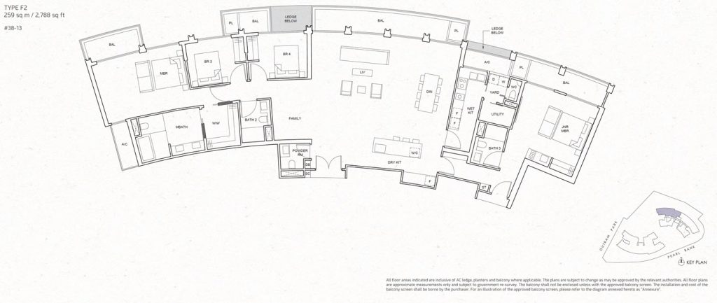 One Pearl Bank Floor Plans Singapore - Excellent Layout & Usable Space
