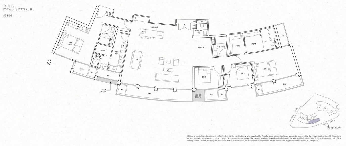 One Pearl Bank Floor Plans Singapore - Excellent Layout & Usable Space
