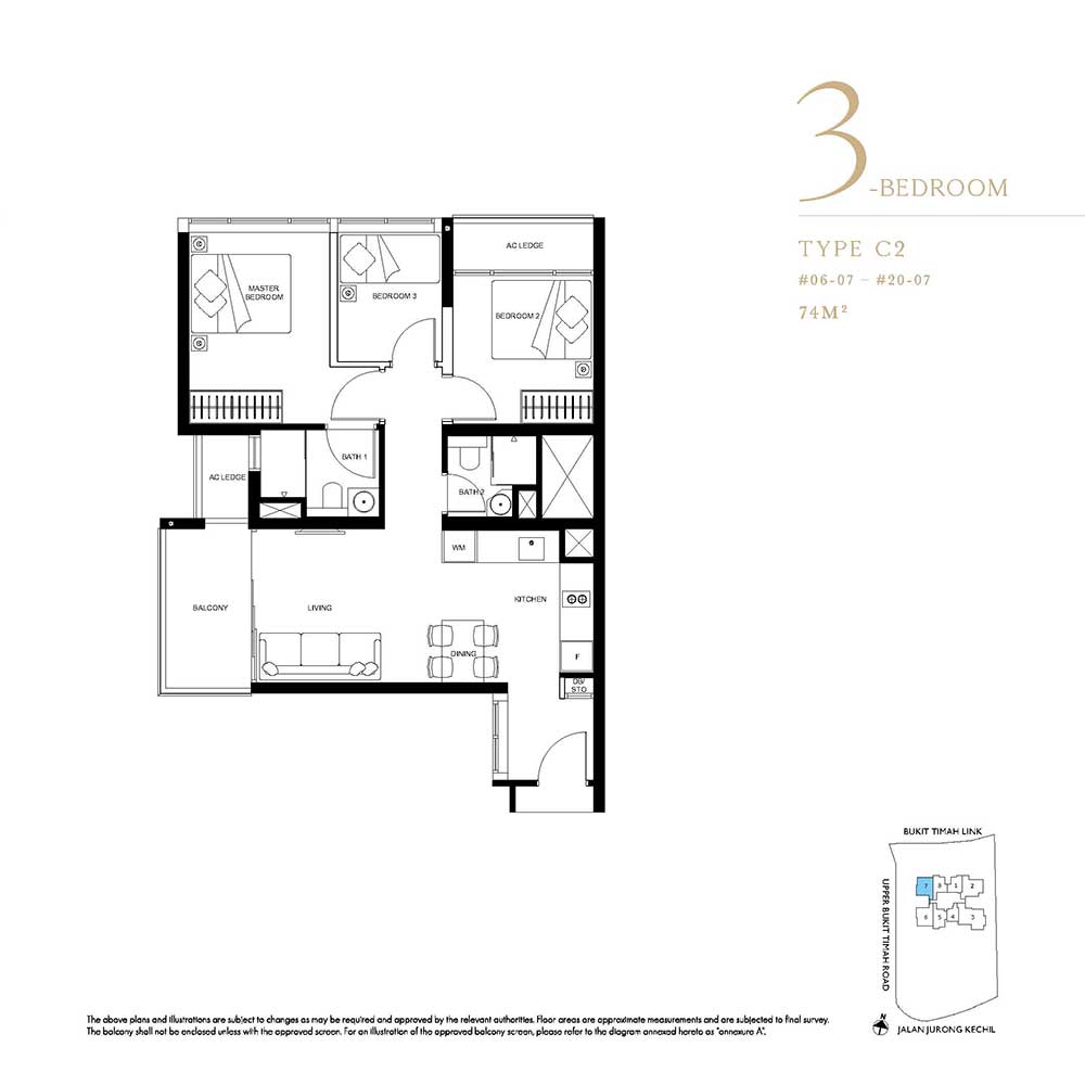 The Linq at Beauty World Floor Plans Singapore - Excellent Layout/Space